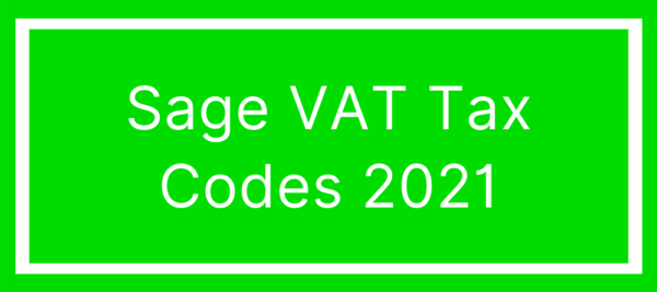 Sage VAT Tax Codes – What’s New for 2021? - Softext